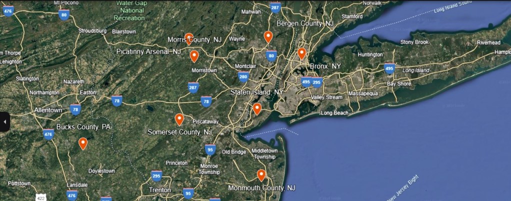 The New Jersey UAP-Drone Event Timeline & Map – Fortean Winds ...